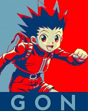 Gon Freecss Paint By Numbers - Paintings by Numbers