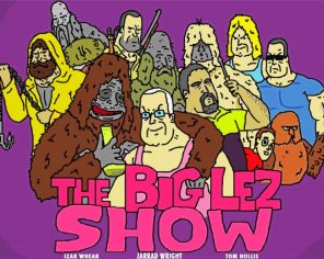Big Lez Show Poster Paint By Numbers - Paintings by Numbers