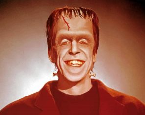 Herman Munster Monster Paint By Numbers - Paintings by Numbers